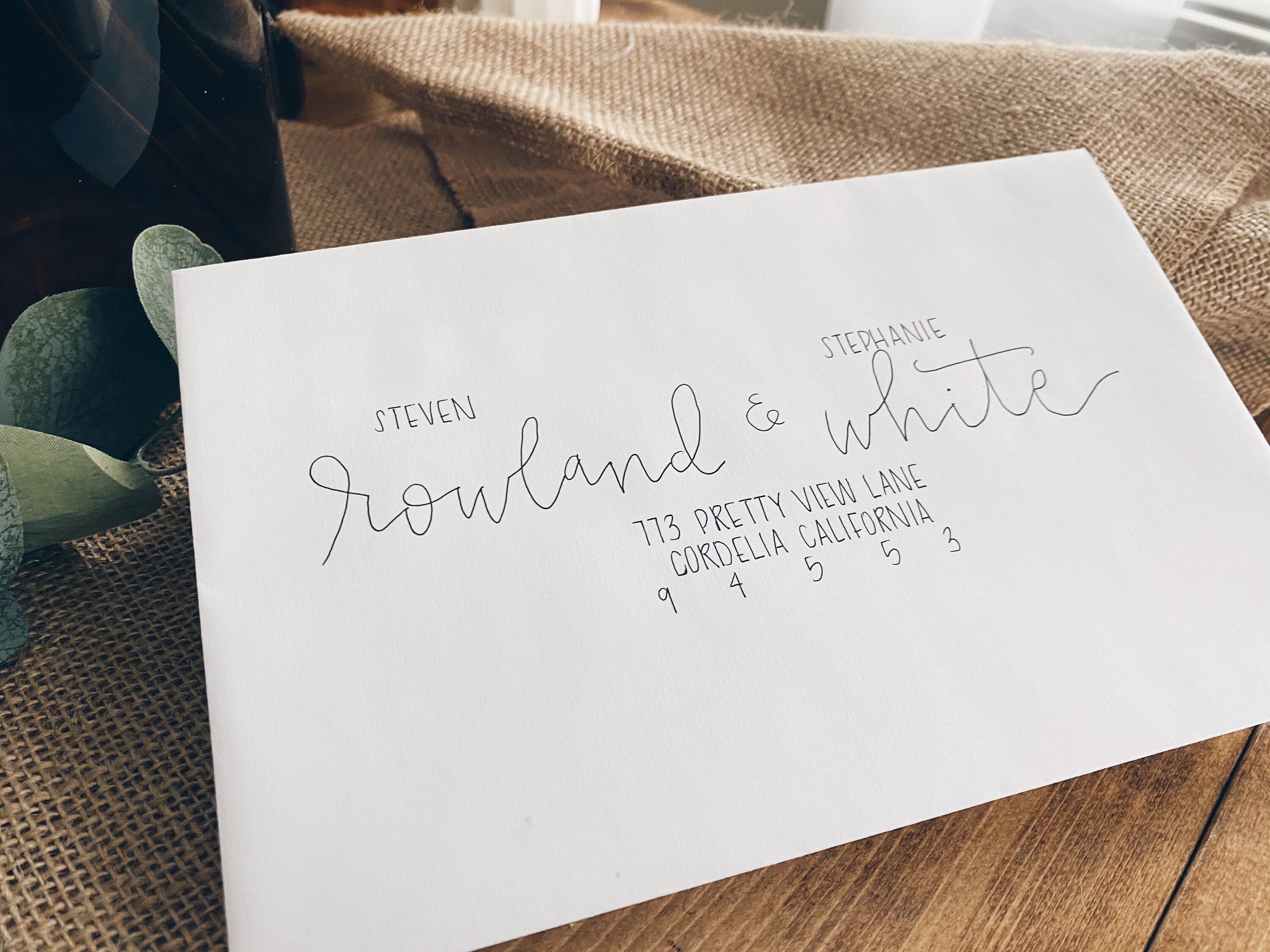 Handwritten Invitations Calligraphy Invitations Wedding - Etsy