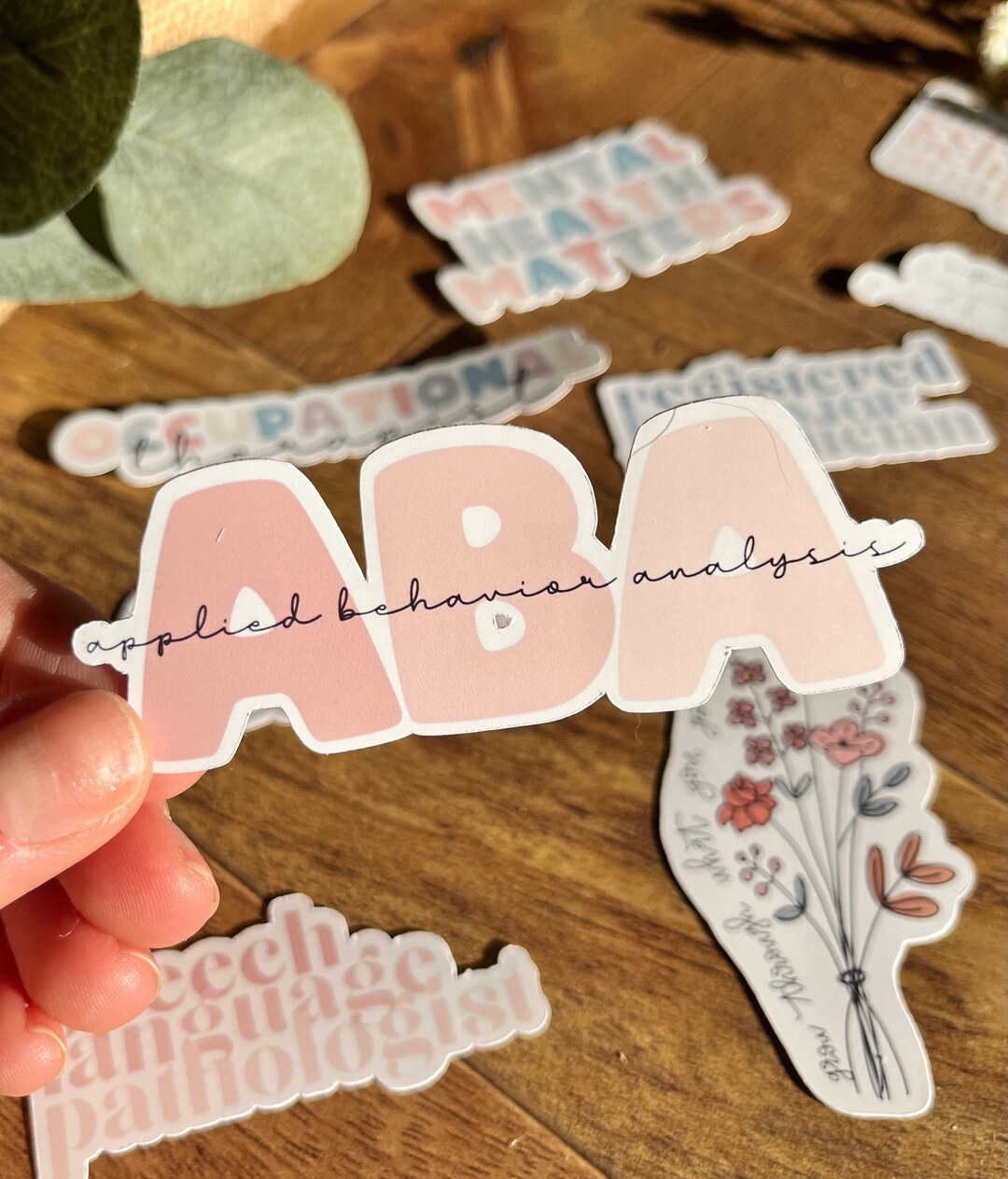 ABA Sticker Behavior Therapist Sticker Boho ABA Sticker - Etsy