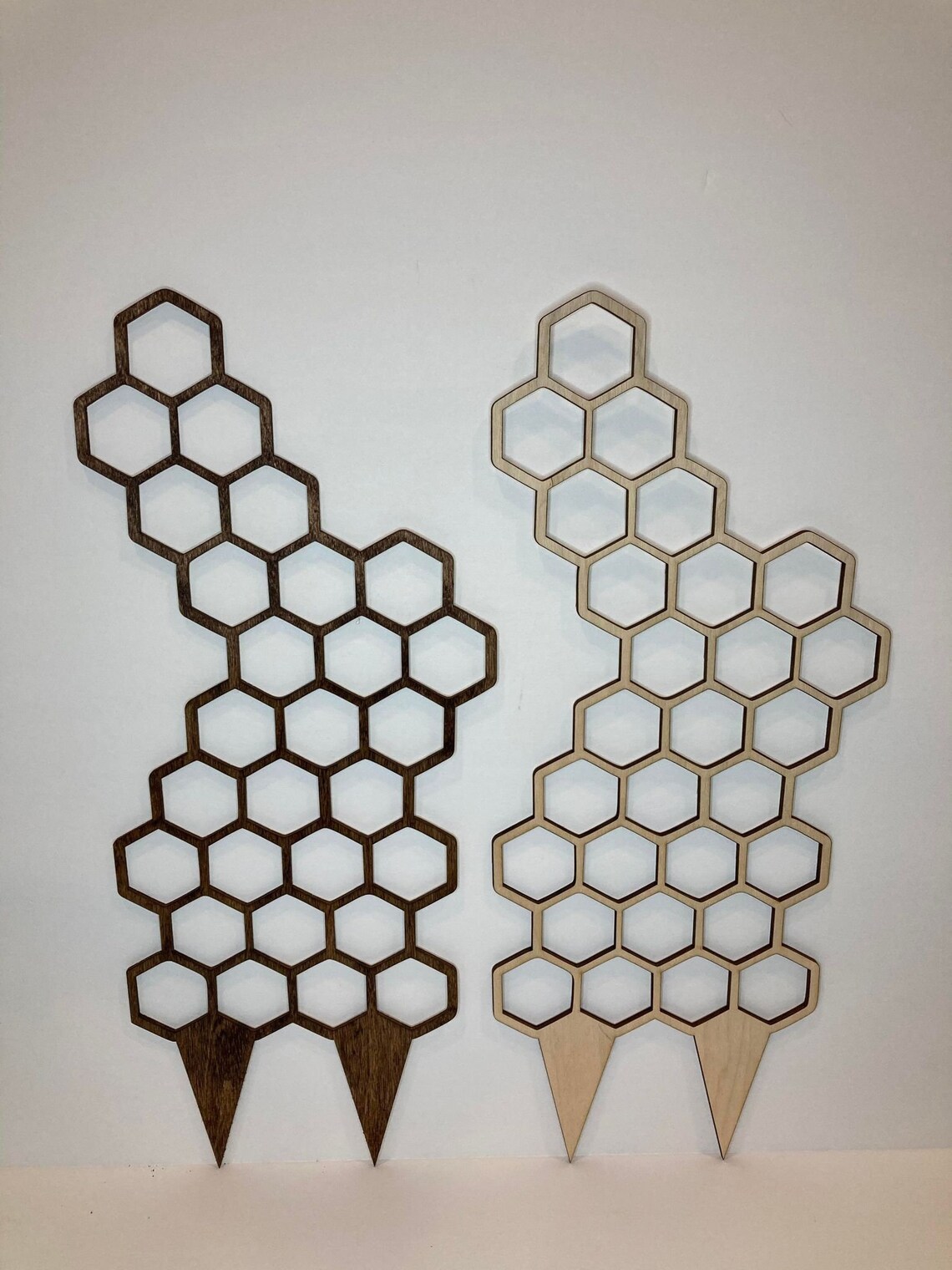 Moon Phase Trellis Plant Trellis Stain Finish Clearcoat - Etsy