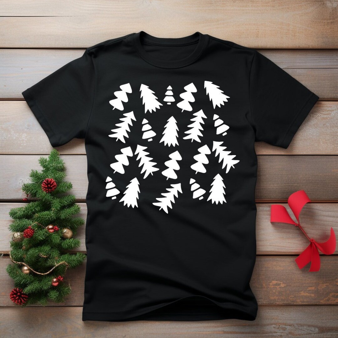 Bleach Stencil Multiple Christmas Trees Stencil - Etsy
