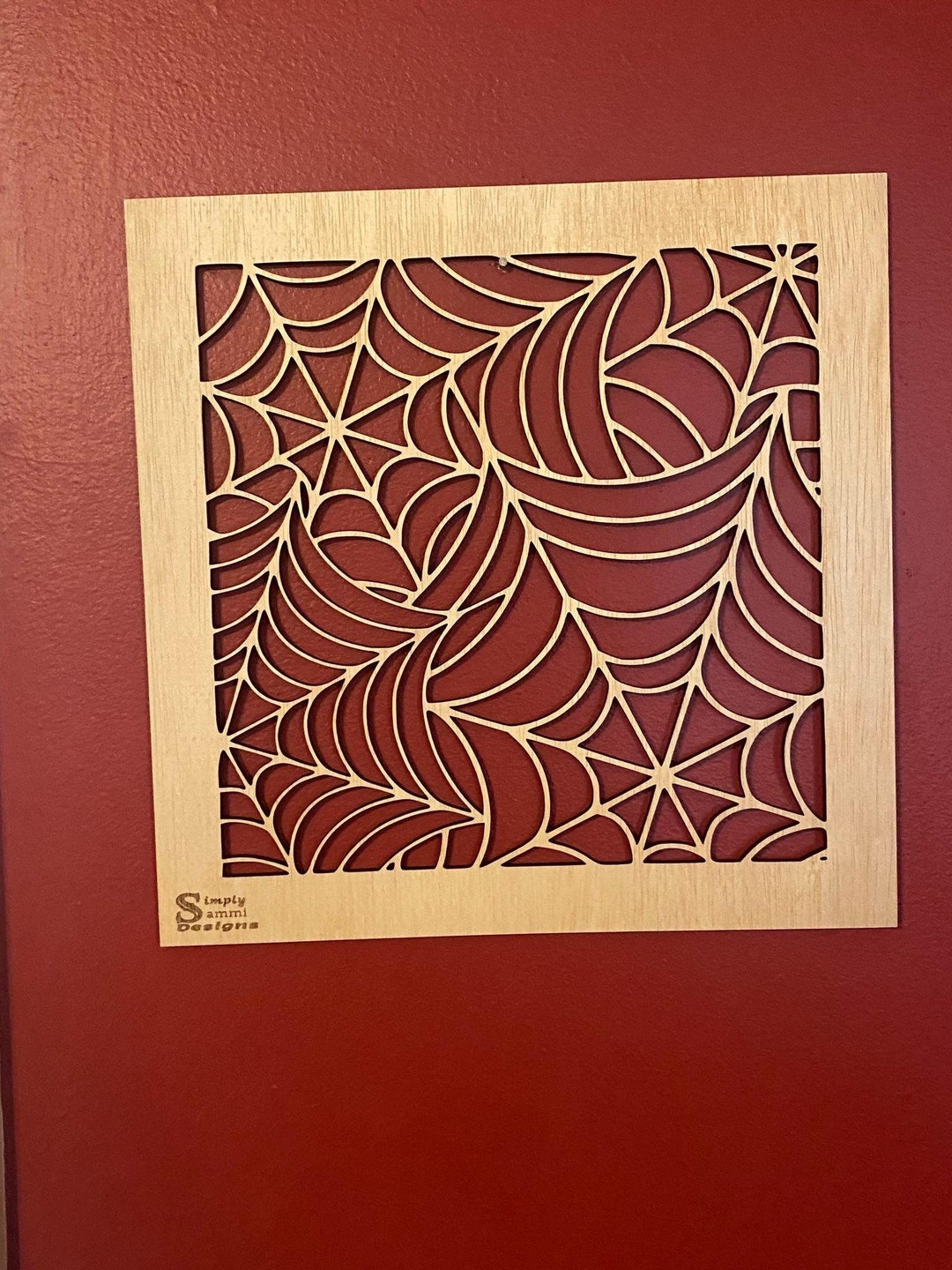 Bleach Stencil Spider Webs Print Stencil - Etsy