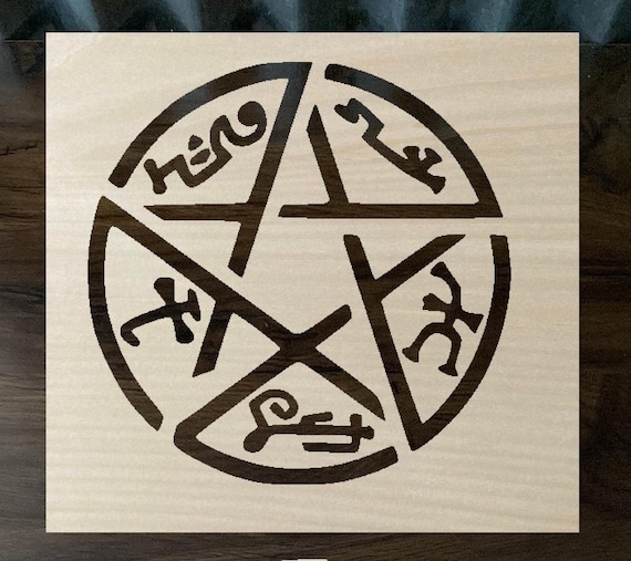 Bleach Stencil Demon Trap Stencil - Etsy