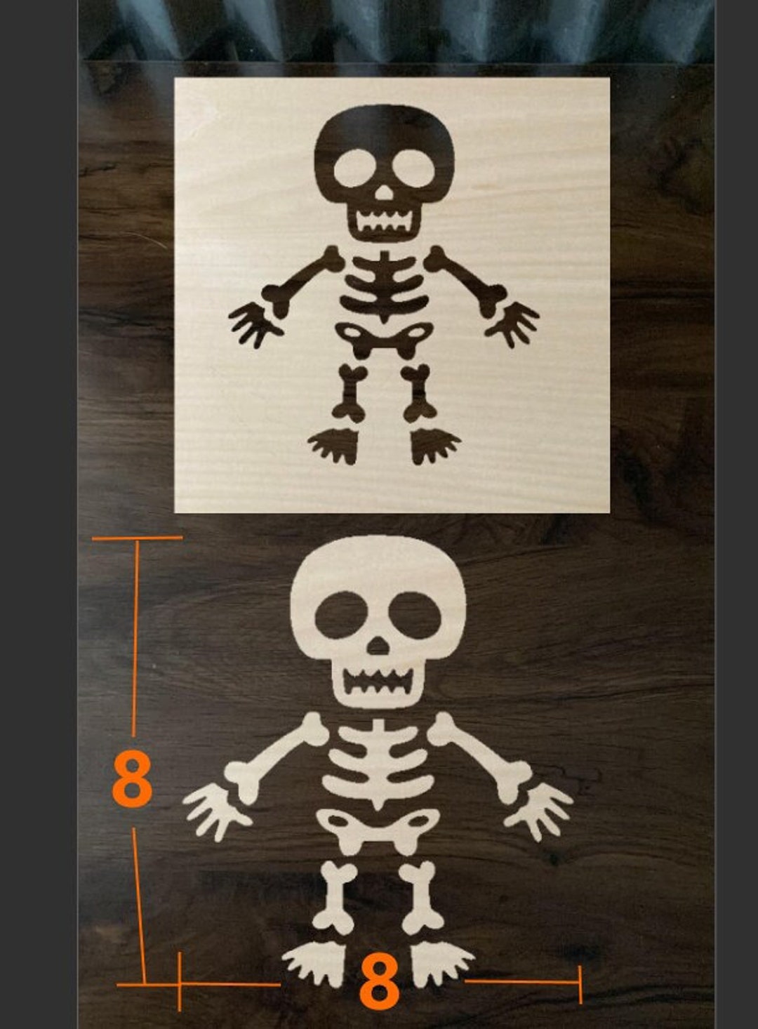 Bleach Stencil Halloween Skeleton Stencil You Pick the Size! - Etsy