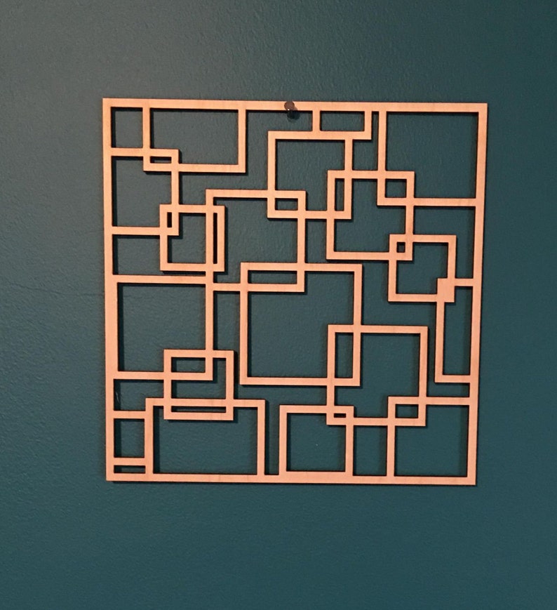 Unfinished Wooden Square Panel 8x8 L 10x10 L 11x11 L Wall Decoration L ...