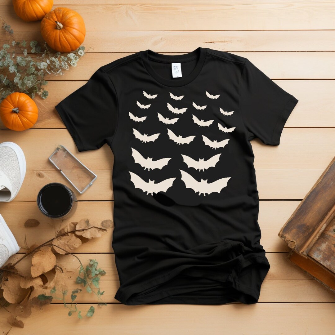 Bleach Stencil Flying Bats Print Stencil - Etsy