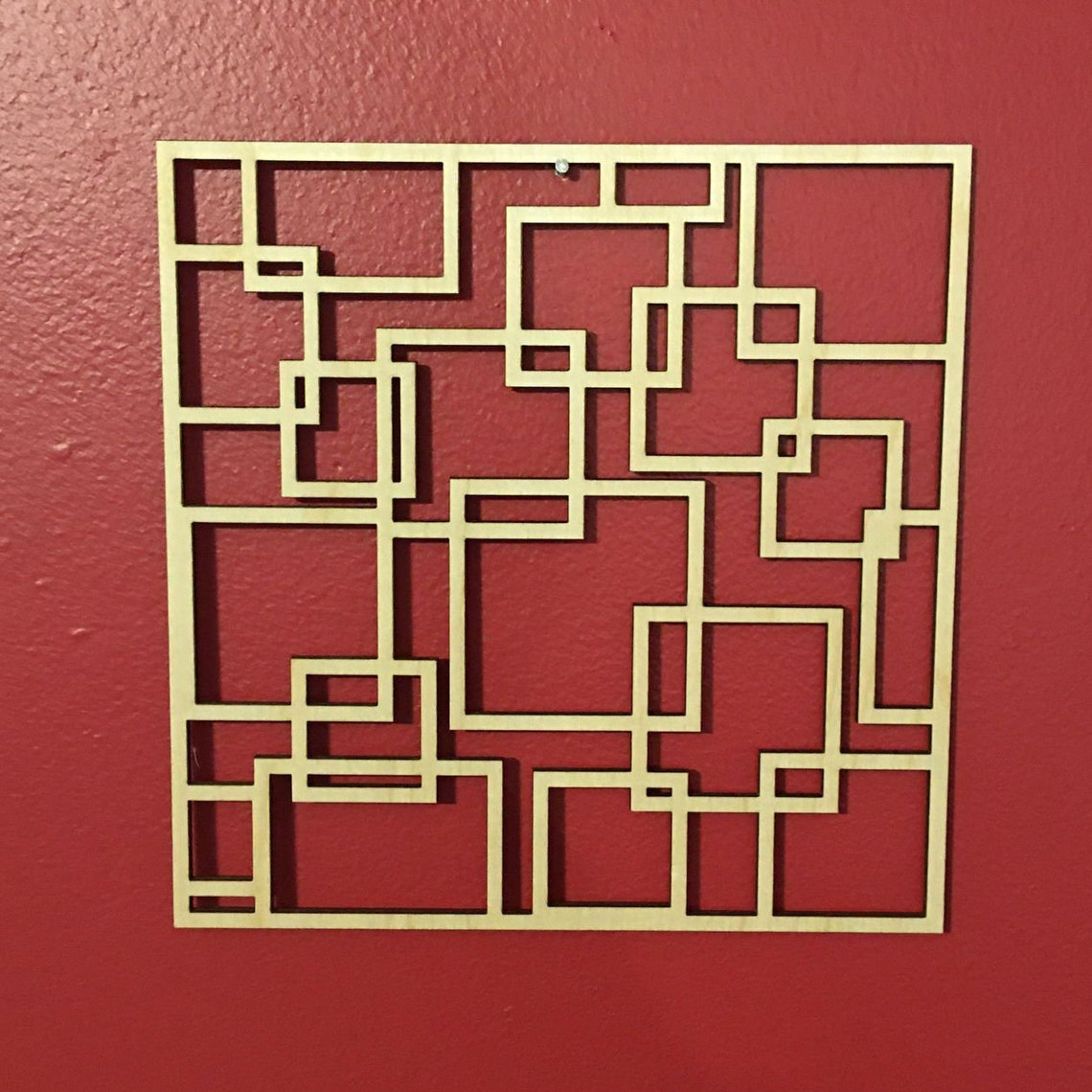 Unfinished Wooden Square Panel 8x8 L 10x10 L 11x11 L Wall Decoration L ...