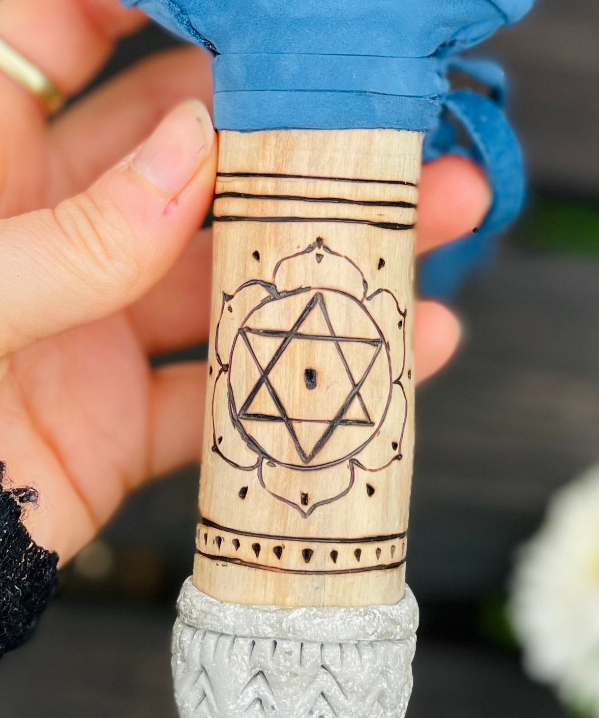 Personalized Wand Prayer Fan Shamanic Fan - Etsy