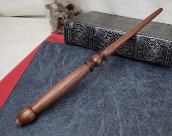 Hand Turned Wand - Etsy