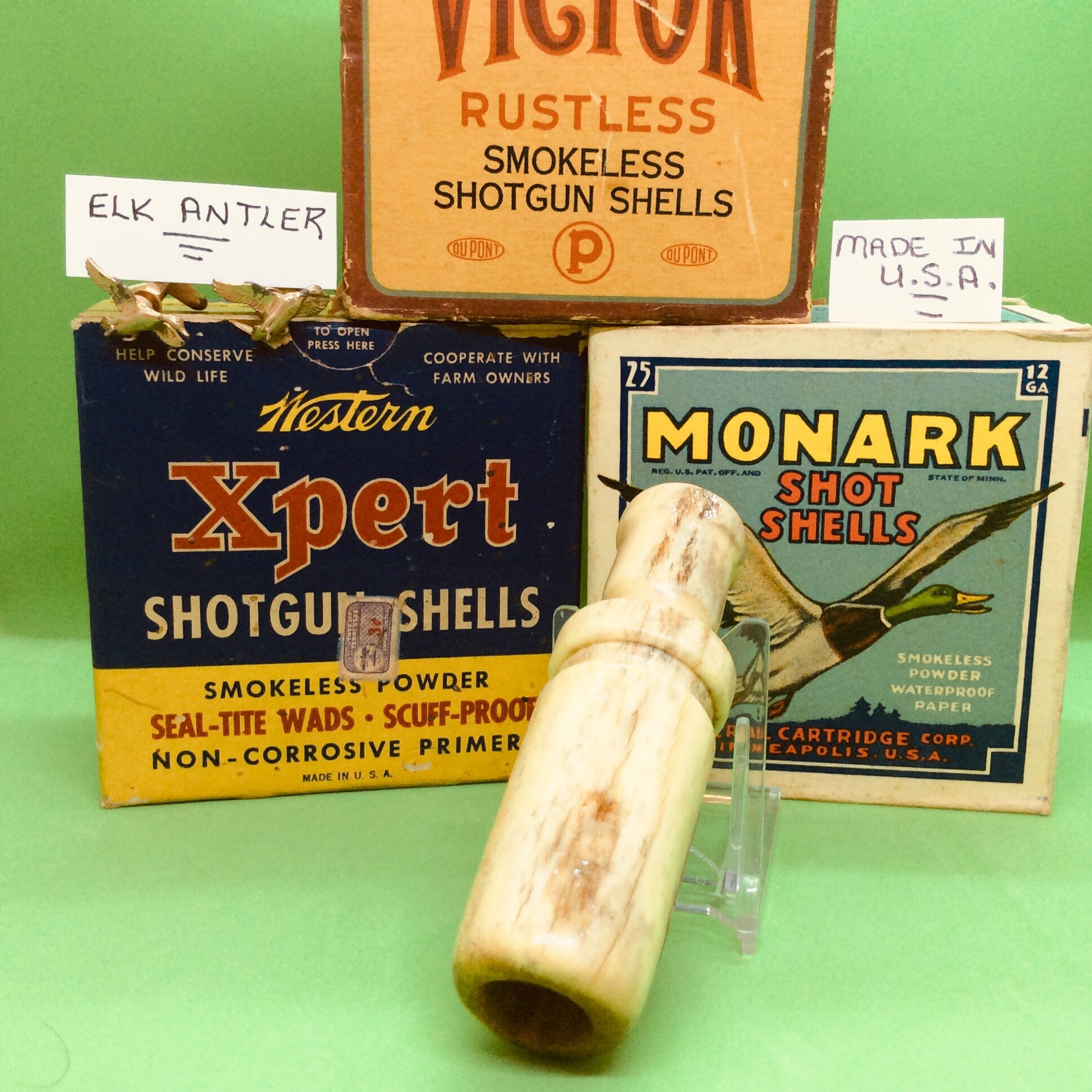 Elk Antler Duck Call SKUED-114 Handcrafted by Bo Brown - Etsy