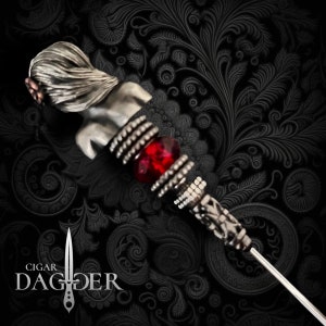 La Catrina Dia De Los Muertos Cigar Nubber by Cigar Dagger - Etsy