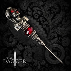 La Catrina Dia De Los Muertos Cigar Nubber by Cigar Dagger - Etsy