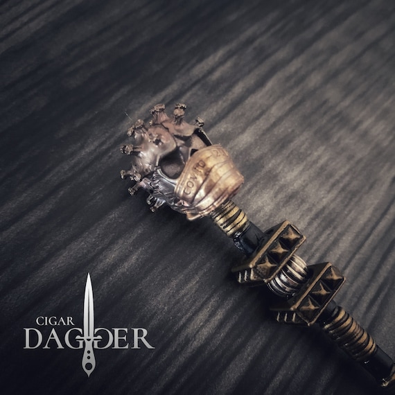 Sars-cov-2 Cigar Nubber Cigar Dagger Cigar Accessory | Etsy