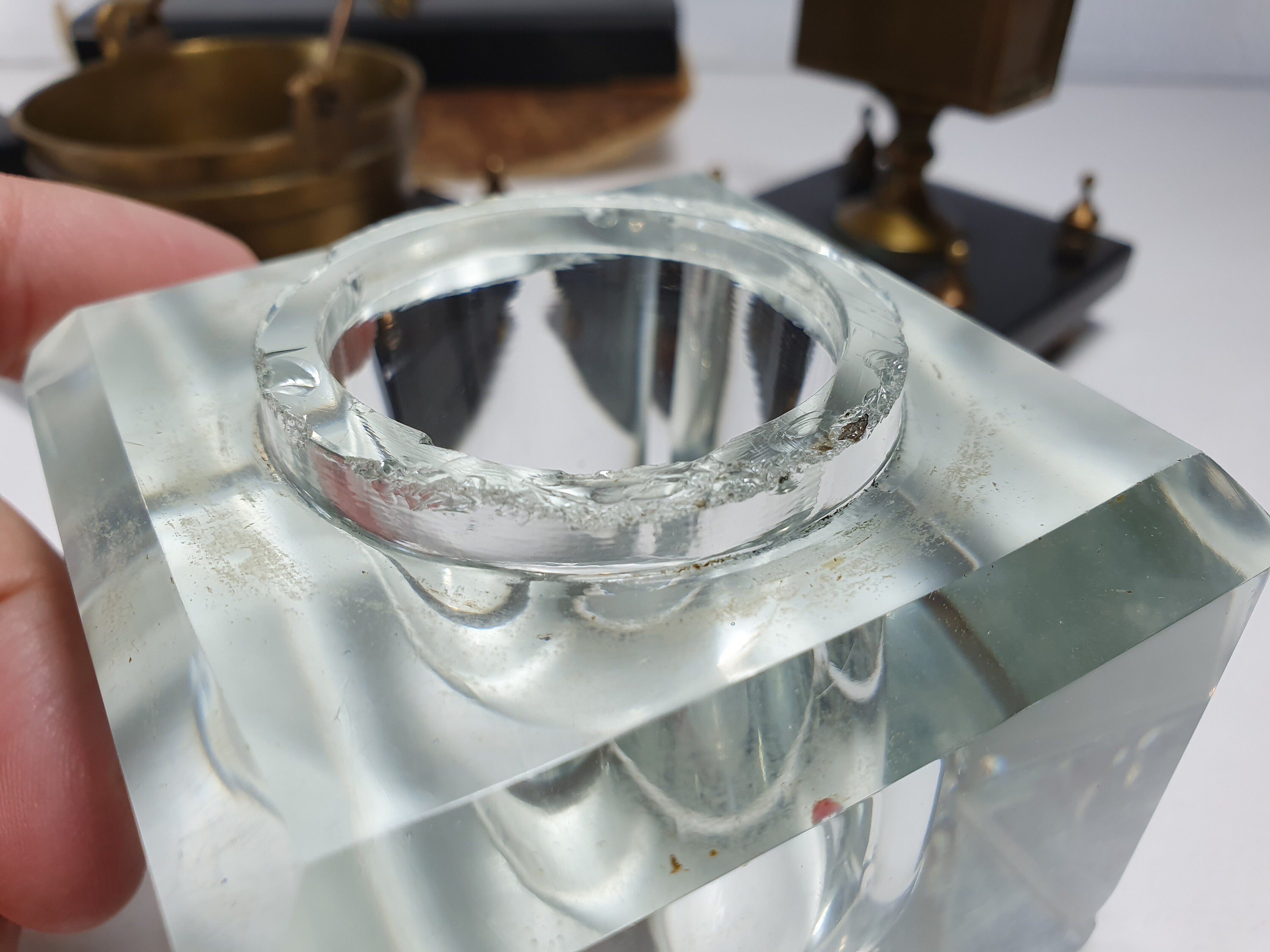 Antique Russian Empire Inkwell, Antique Imperial Russia Inkwell Desk ...