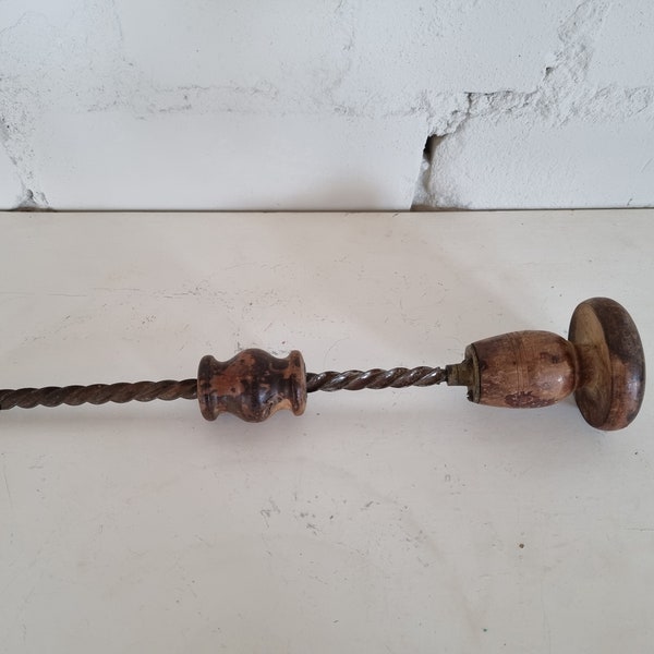 Antique Hand Drill - Etsy