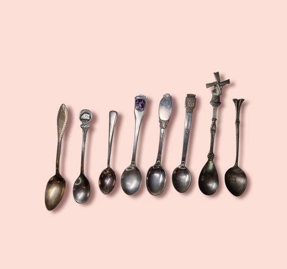 Collection of Teaspoons Various Collectible Spoons Silver - Etsy
