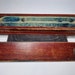 Antique Wood Pencil Box, Primitive School Box With Sliding Lid, Vintage ...