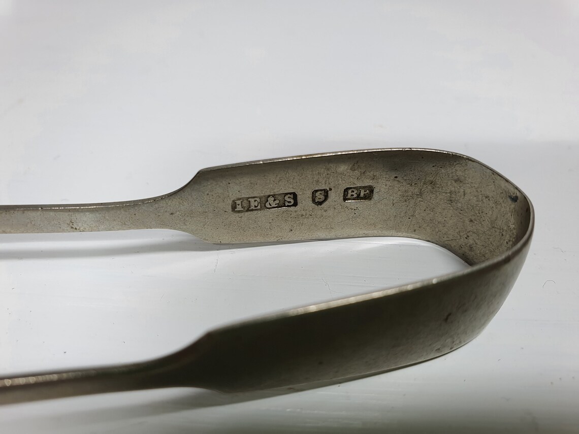 Pair of Vintage Sugar Tongs Brazilian Silver Sugar Tongs by - Etsy