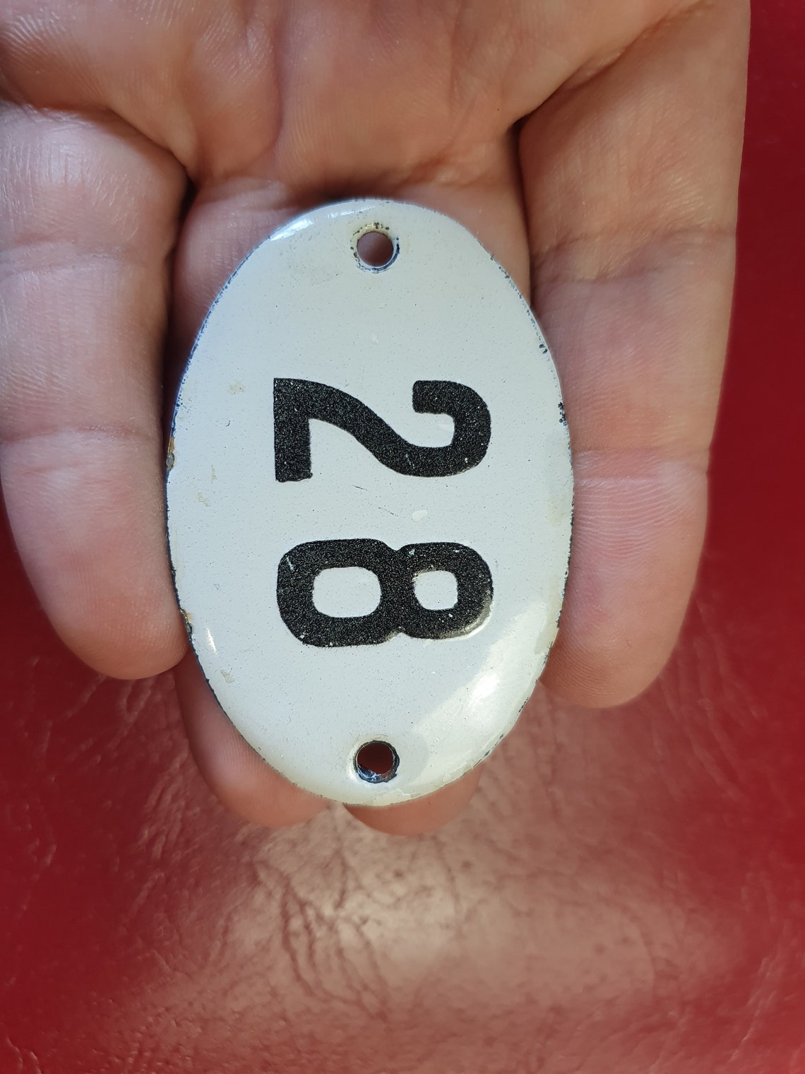 Vintage Enamel Number Porcelain Number Hotel Door Number - Etsy