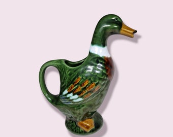 Ceramic Duck Pitcher | Etsy
