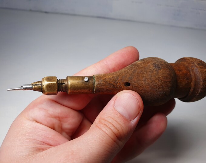 Antique Awl Tool, Vintage Awl, Cobbler Tool, Collectible 1940's Awl ...