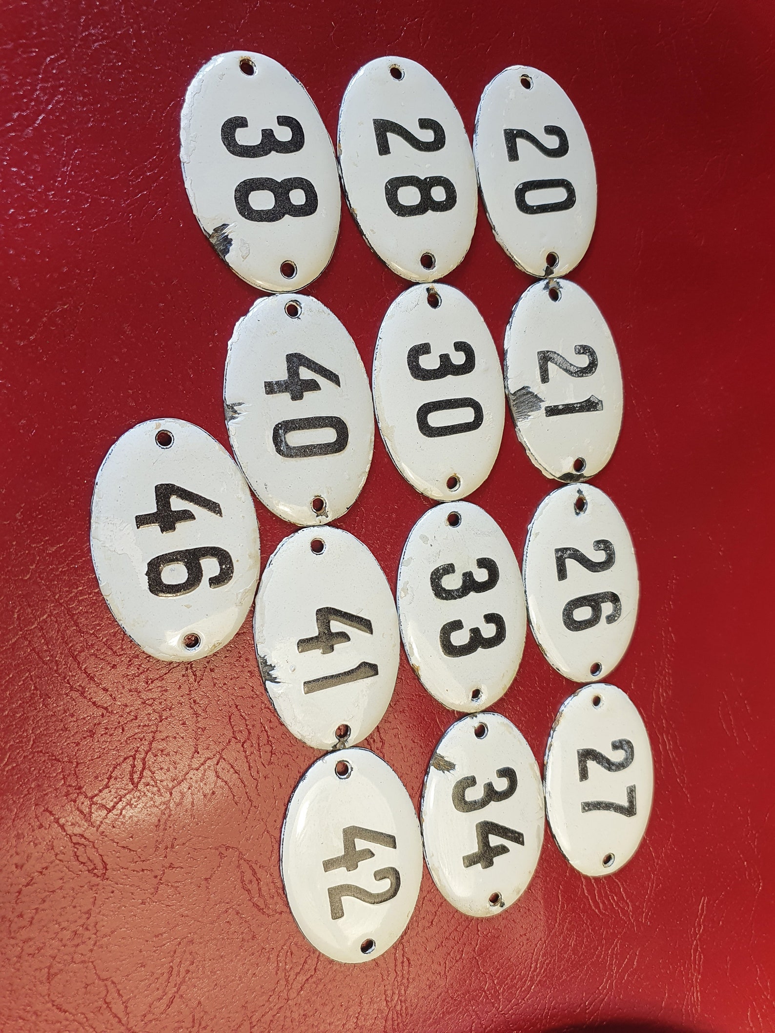 Vintage Enamel Number Porcelain Number Hotel Door Number - Etsy