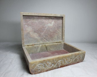 Stone Jewelry Box - Etsy