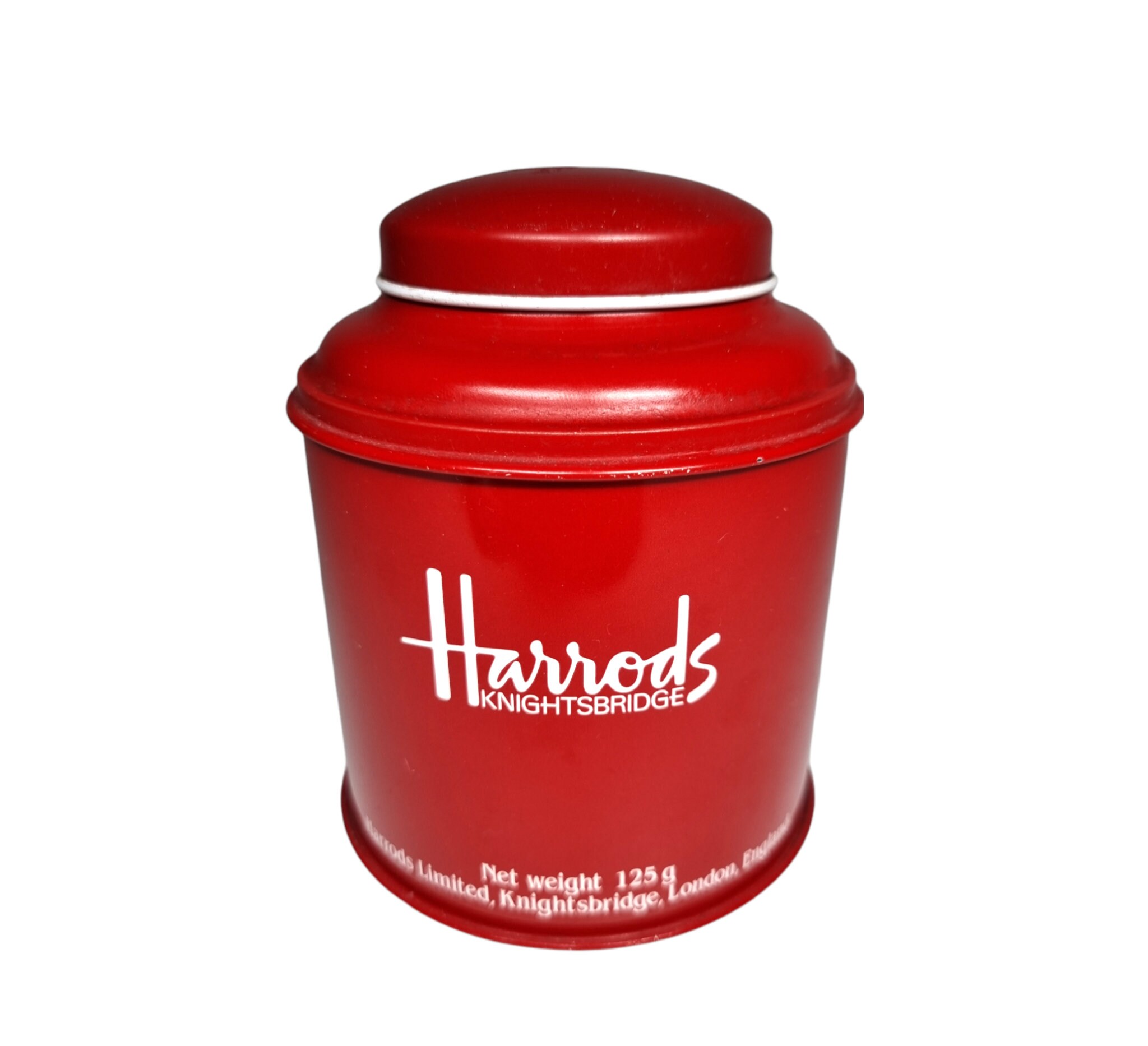 Boxes & Bins METAL BOX tin tea box container storage place HARRODS ...