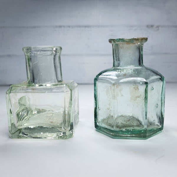 Antique Ink Bottle - Etsy