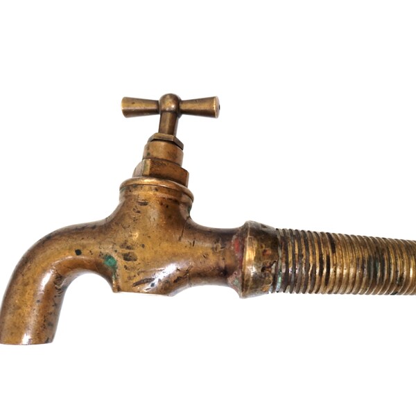 Antique Brass Spigot - Etsy