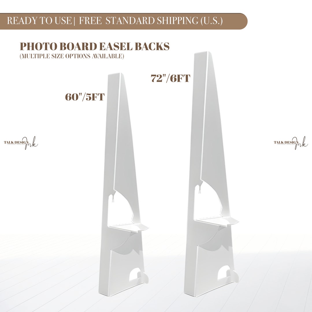 Photo Board Stand | Easel Backs | Jumbo Easel Back | Large Photo Stand ...