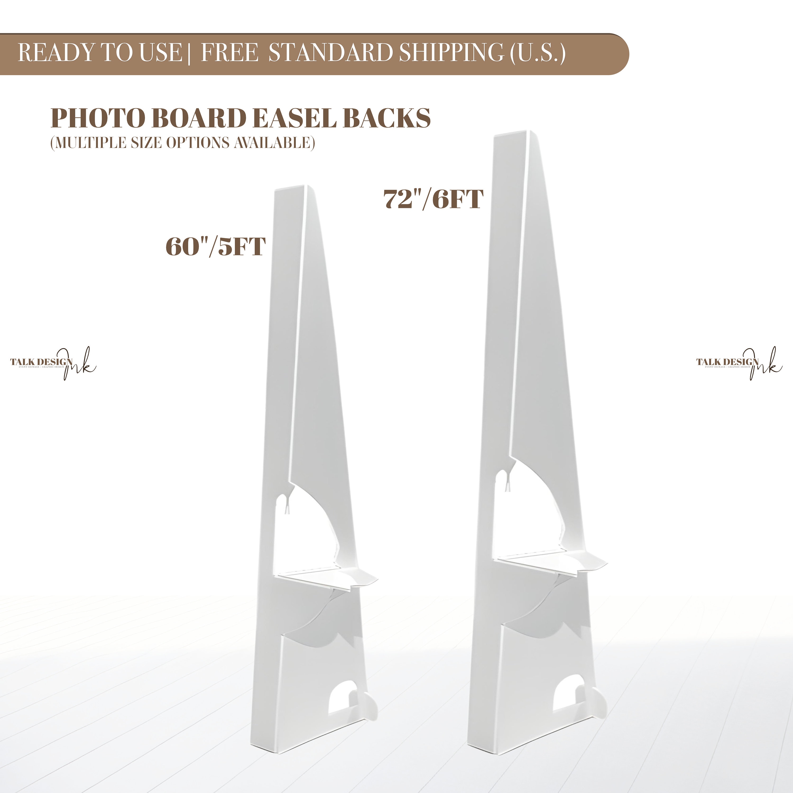 Photo Board Stand | Easel Backs | Jumbo Easel Back | Large Photo Stand | Large Easel Stand - Etsy