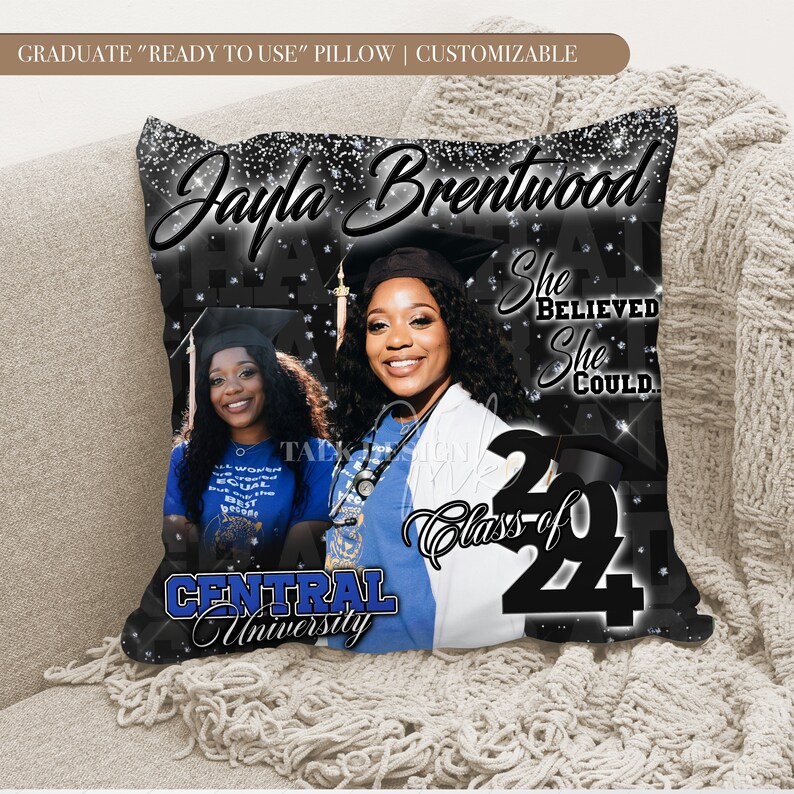 Graduation Pillow Grad 2024 Graduation Gifts Senior 2024 Grad Gift ...