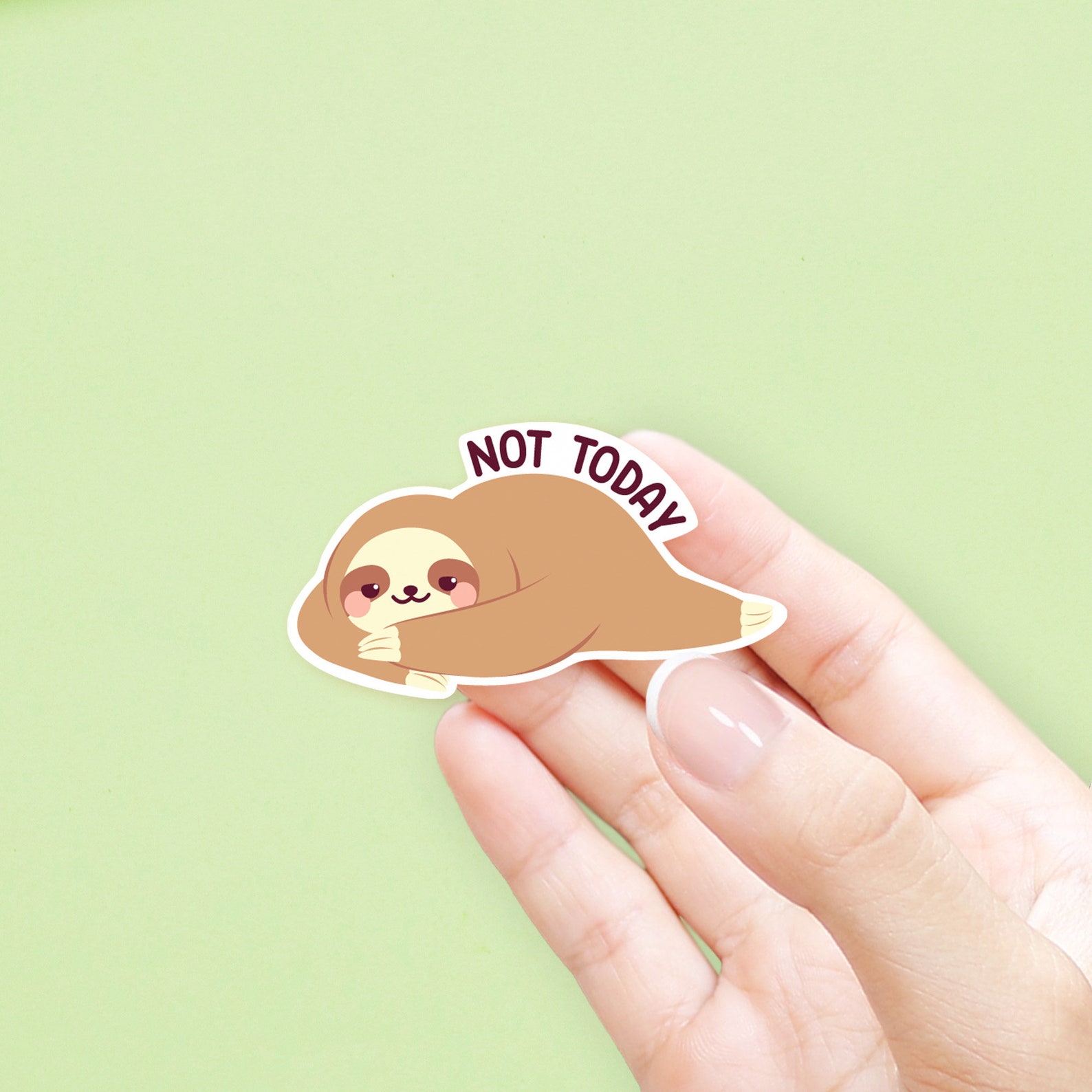 Sloth Stickers - Cute Sloth Sticker Set - Sticker Pack - Cute Stickers ...