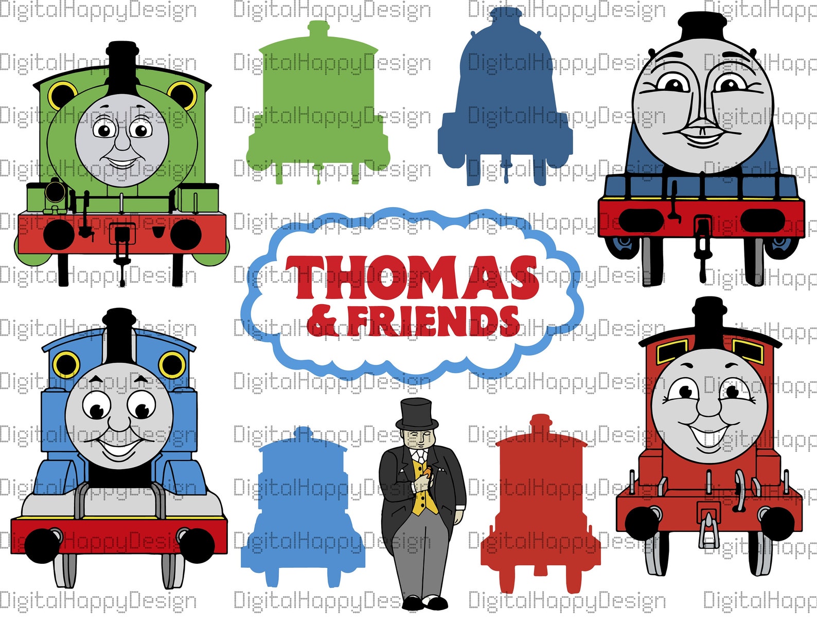 Train Designs Train Colorful - Etsy