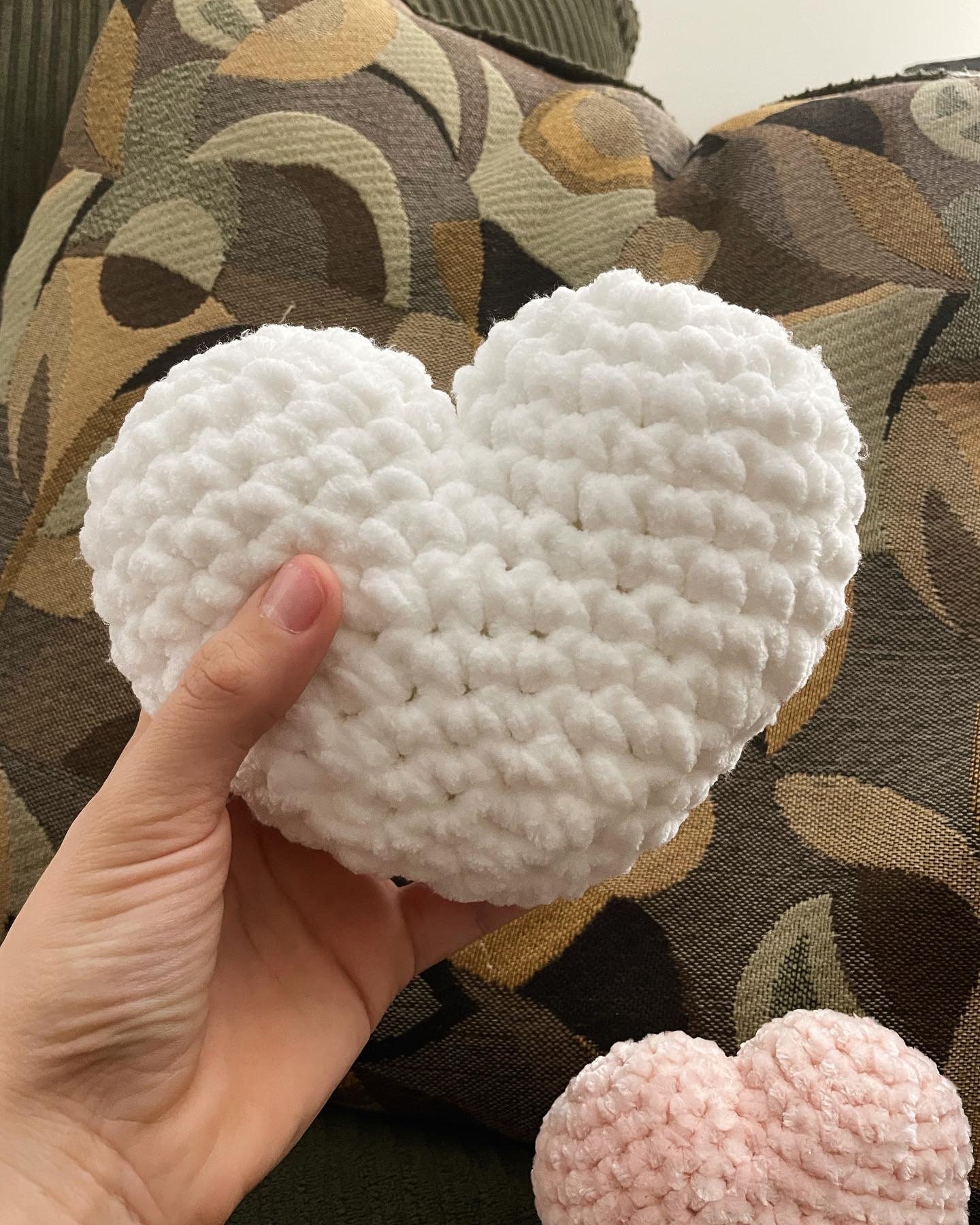 Jumbo Heart Crochet Pattern - Etsy