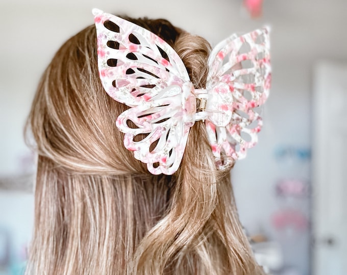 Butterfly Claw Clips | 6 Color Ways - Etsy