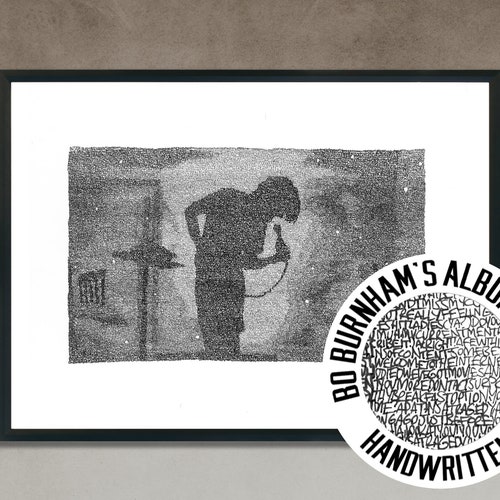 Bo Burnham Inside Handwritten Album Lyrics Poster Art - Etsy