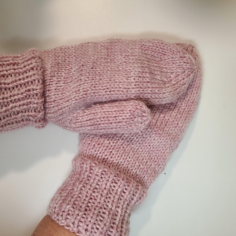 Pink Mittens - Etsy
