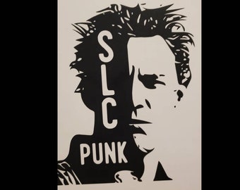 SLC Punk Heroin Bob only Posers Die Vinyl Decal | Etsy
