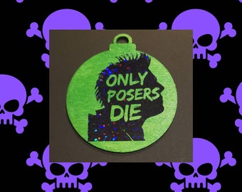 SLC Punk Heroin Bob only Posers Die Vinyl Decal | Etsy
