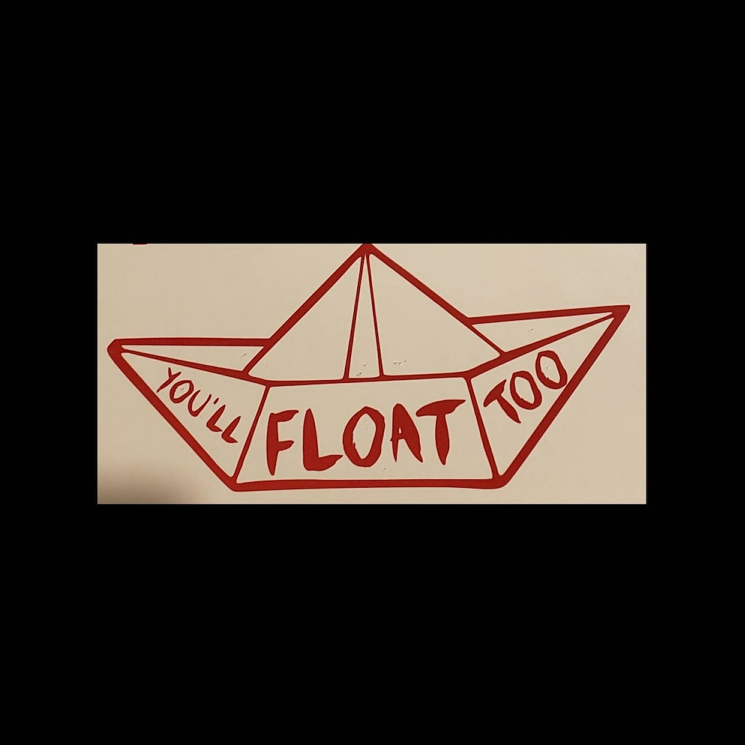 Paper Boat You'll Float Too It Decal - Etsy