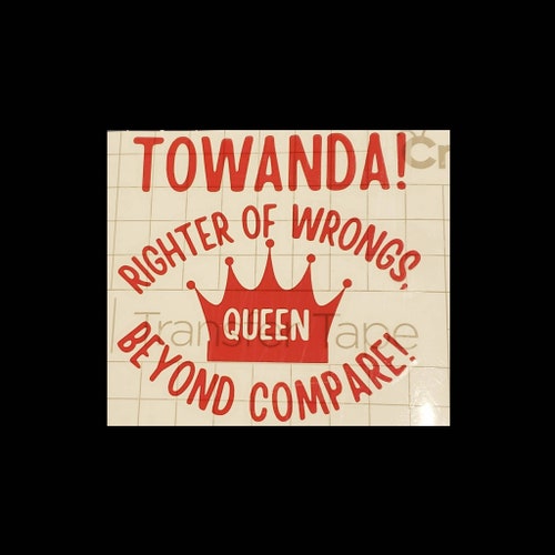 Towanda Fried Green Tomatoes Vinyl Decal Comes With A Etsy