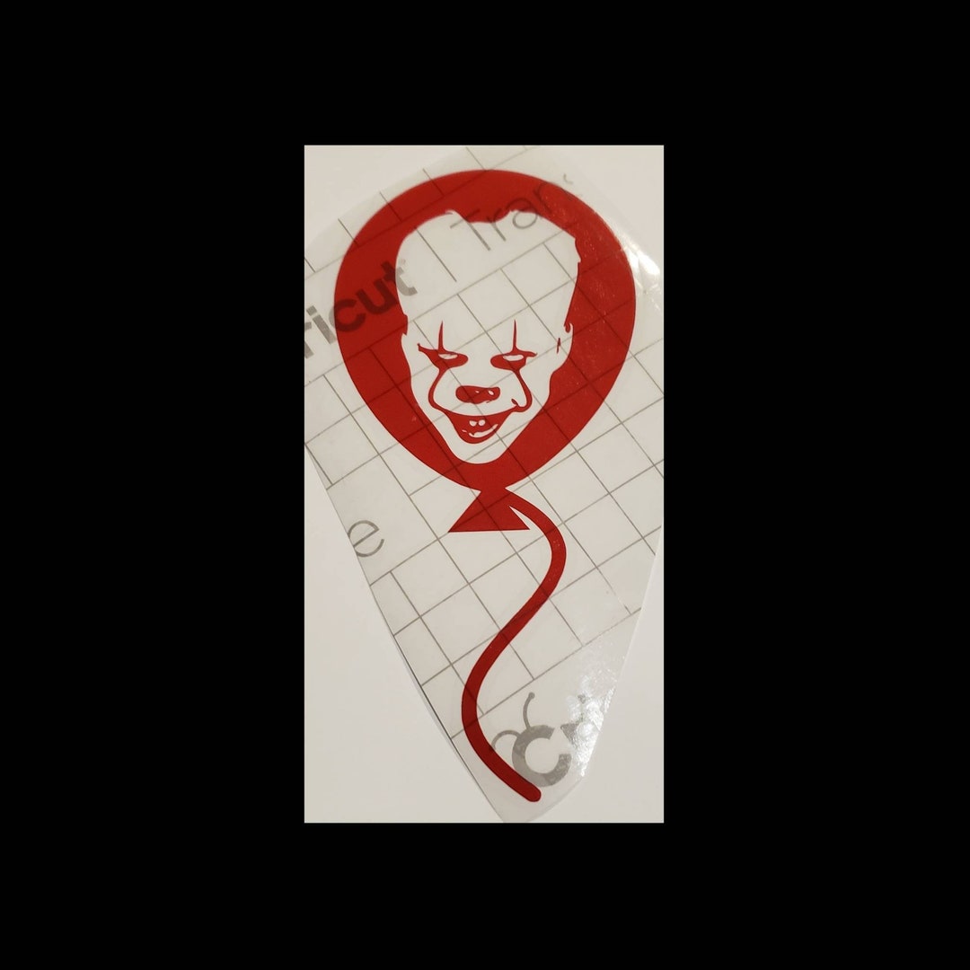 Pennywise Red Balloon It Decal - Etsy Hong Kong