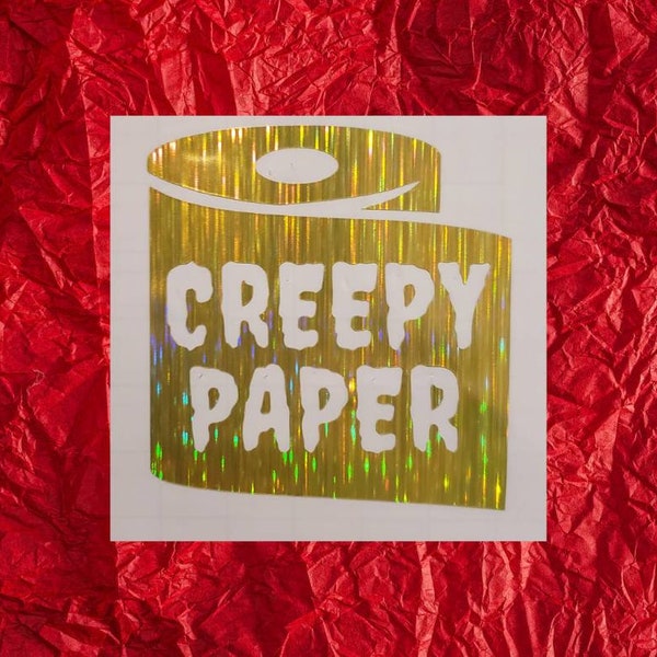 Creepy Paper - Etsy