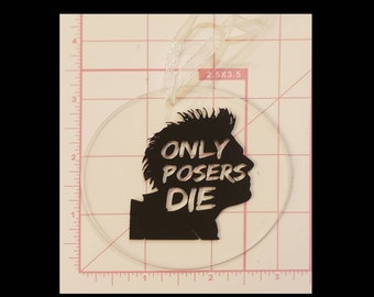 SLC Punk Heroin Bob only Posers Die Vinyl Decal | Etsy