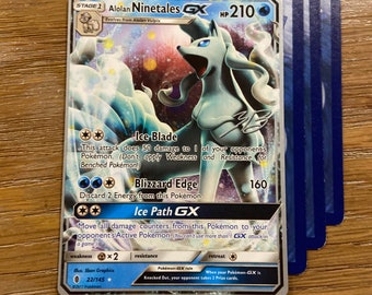 Alolan Ninetales Card - Etsy