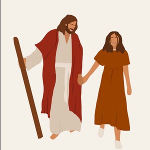 CUSTOM JESUS ILLUSTRATION Personalized Jesus Christ Artwork Custom ...