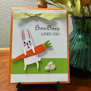 Some Bunny Loves You Easter Card - Etsy