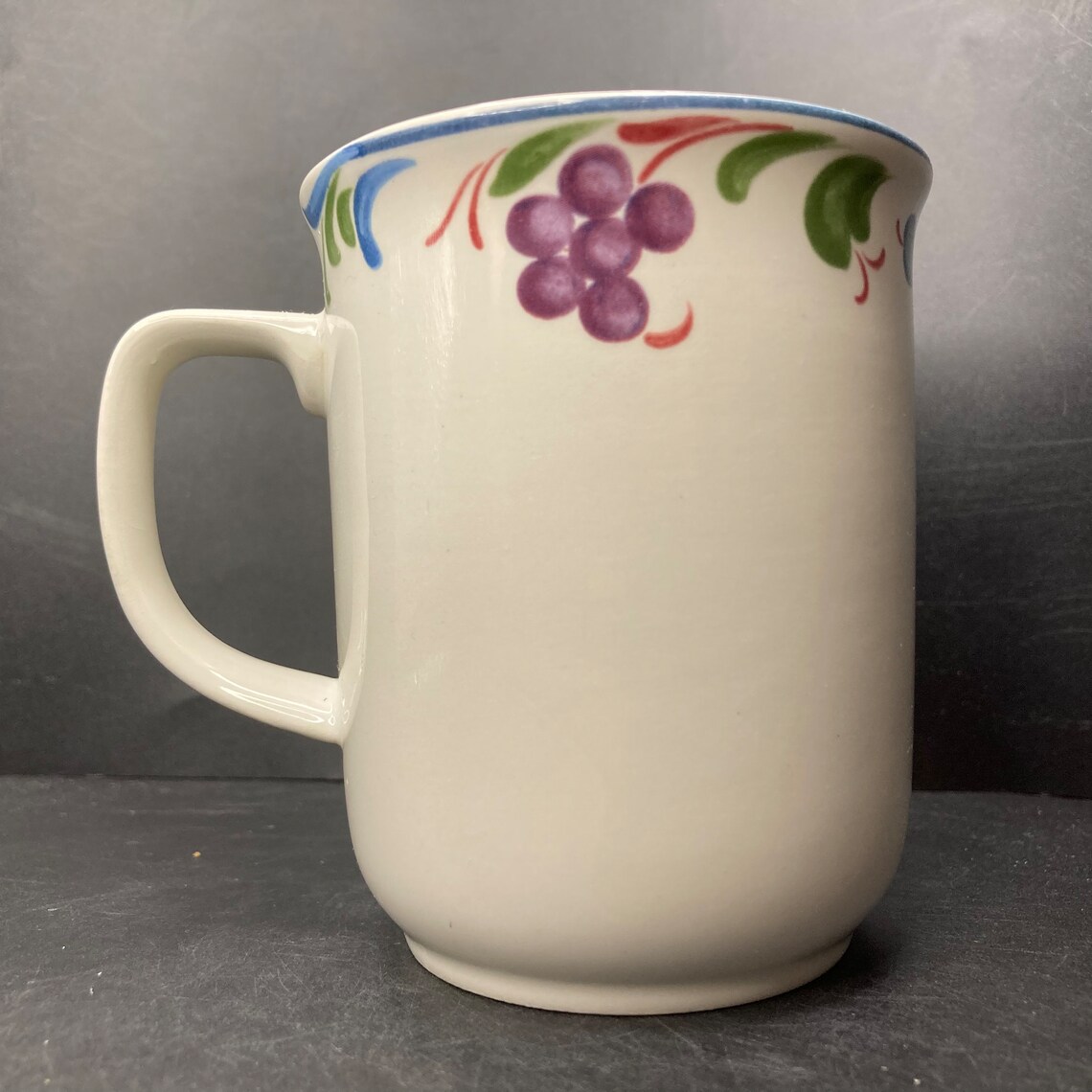 Vintage Poole Cranborne Fruits Fine English Earthenware Mug Made in ...