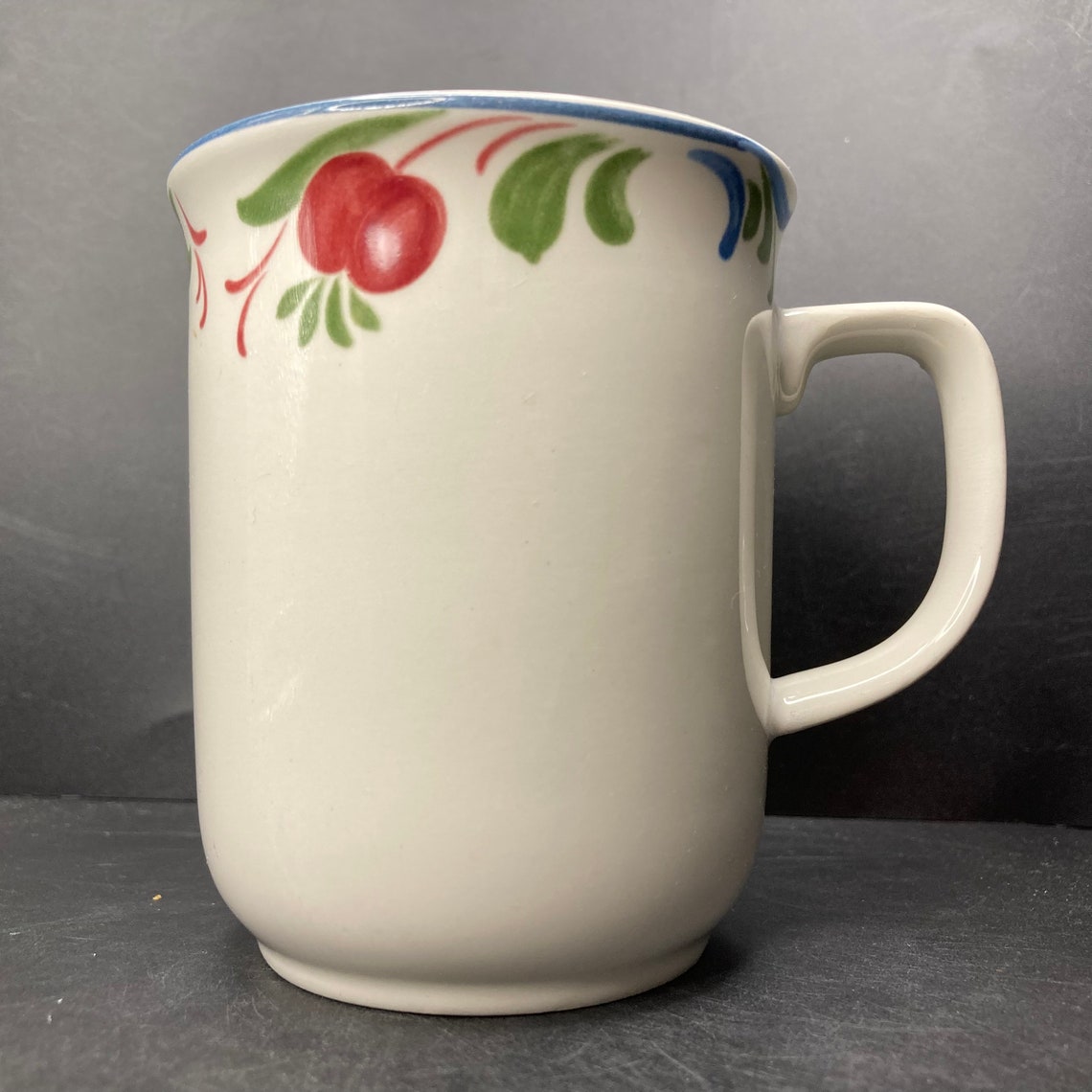 Vintage Poole Cranborne Fruits Fine English Earthenware Mug Made in ...
